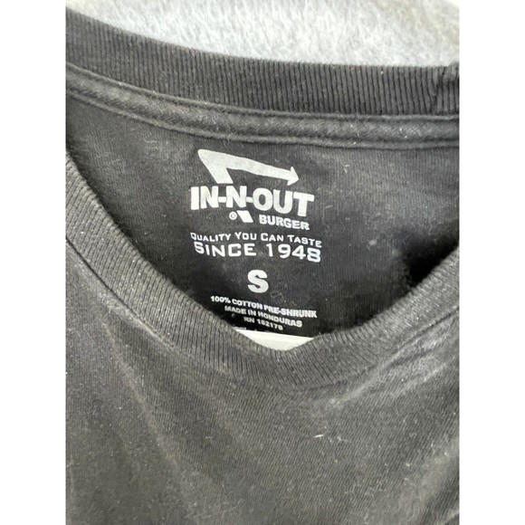in n out | Shirts | In N Out Burger Adults T Shirt Short Sleeve Black ...